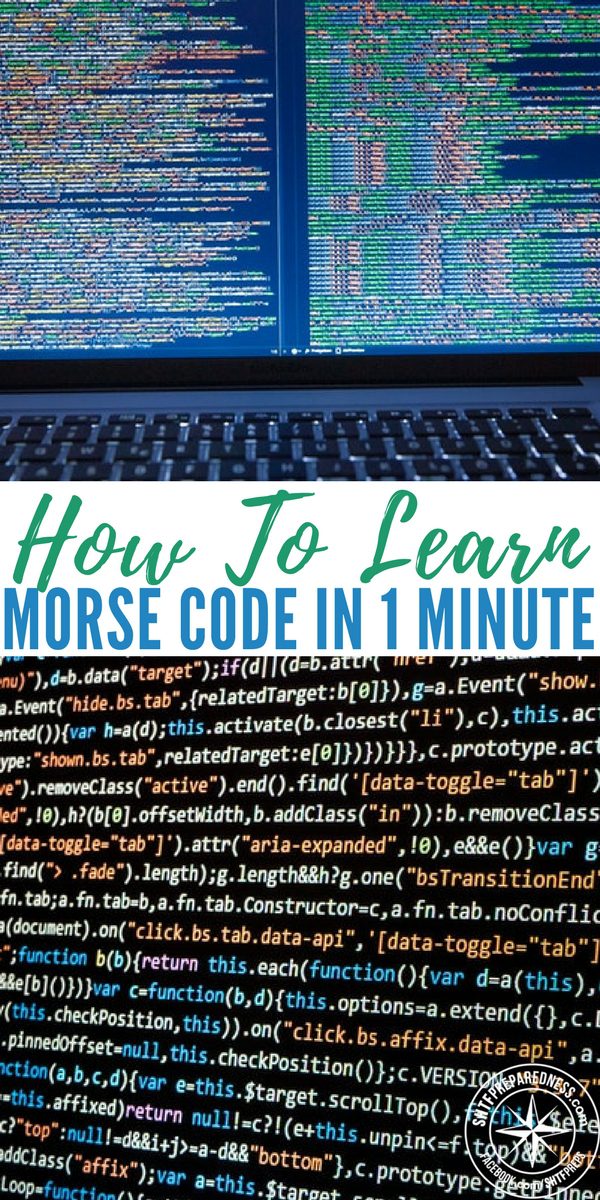 How To Learn Morse Code In 1 Minute How To Learn Morse Code In 1 Minute