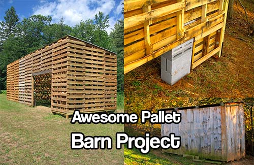 Awesome Pallet Barn Project - SHTF Prepping & Homesteading Central