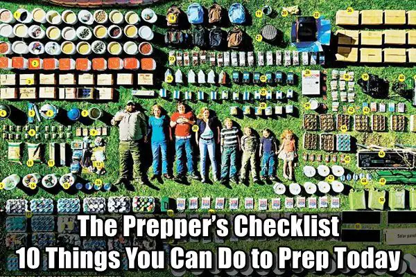 The Prepper’s Checklist – 10 Things You Can Do to Prep Today | The FAL ...