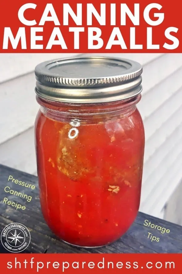 Canning Meatballs Complete Guide: Pressure Canning Recipe + Storage ... Canning Meatballs Complete Guide: Pressure Canning Recipe + Storage ...