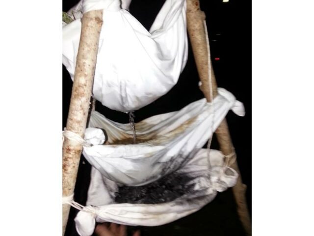 Tripod Water Filter - SHTFPreparedness